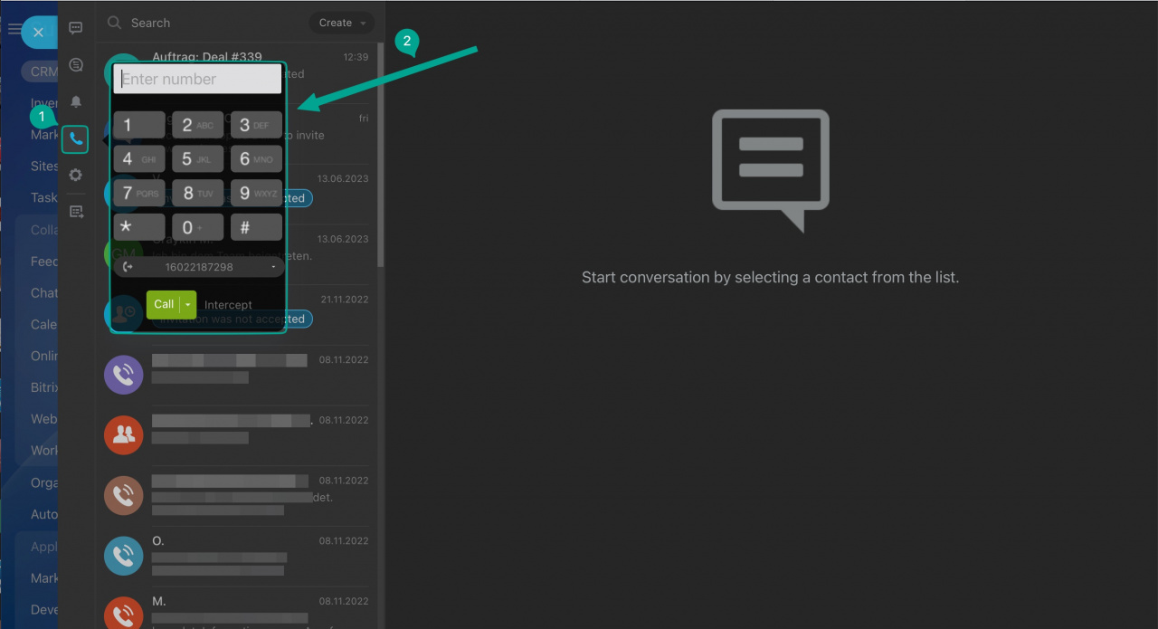 Integration mit RingCentral MVP